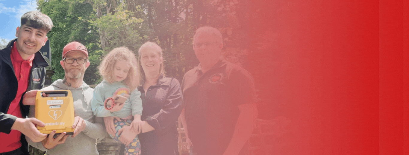 Donated Defibrillator - Ivy Reed